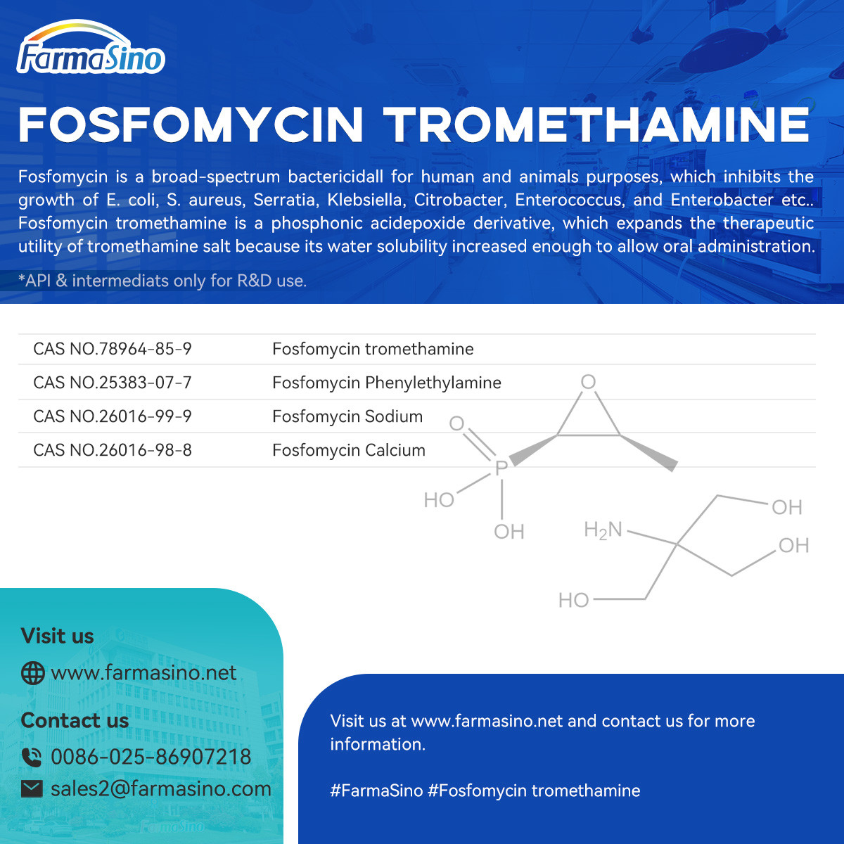 Fosfomycin Tromethamine, a Broad-Spectrum Bactericidal, Especially for ...