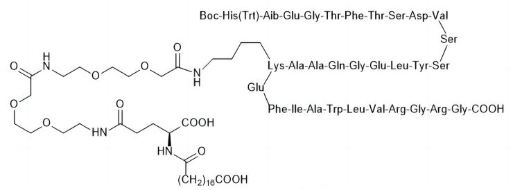Semaglutide Secondary Acylation Intermediate (N-1)